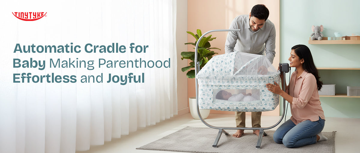 Safe And Cozy Automatic Baby Cradle For Everyday Use – TinyTyke