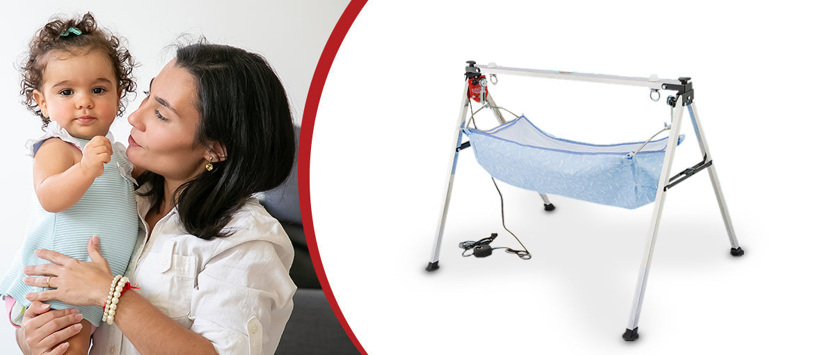 Baby Won't Sleep? Electric Cradle Benefits for Instant Soothing – TinyTyke