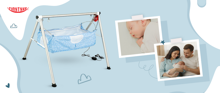 How a Baby Cradle Shapes Sleep Patterns for Newborns – TinyTyke
