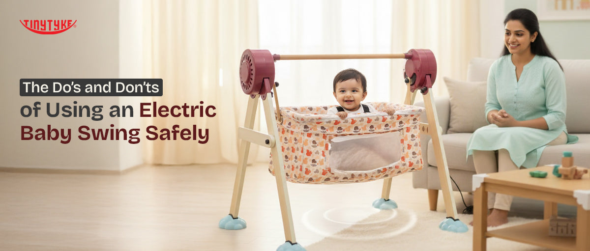 Electric Baby Swing Safety Tips Every Parent Should Follow – TinyTyke